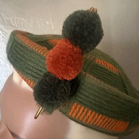THE MARSTON COMPANY | Accessories | Unique 95s Greenorange Toque | Poshmark